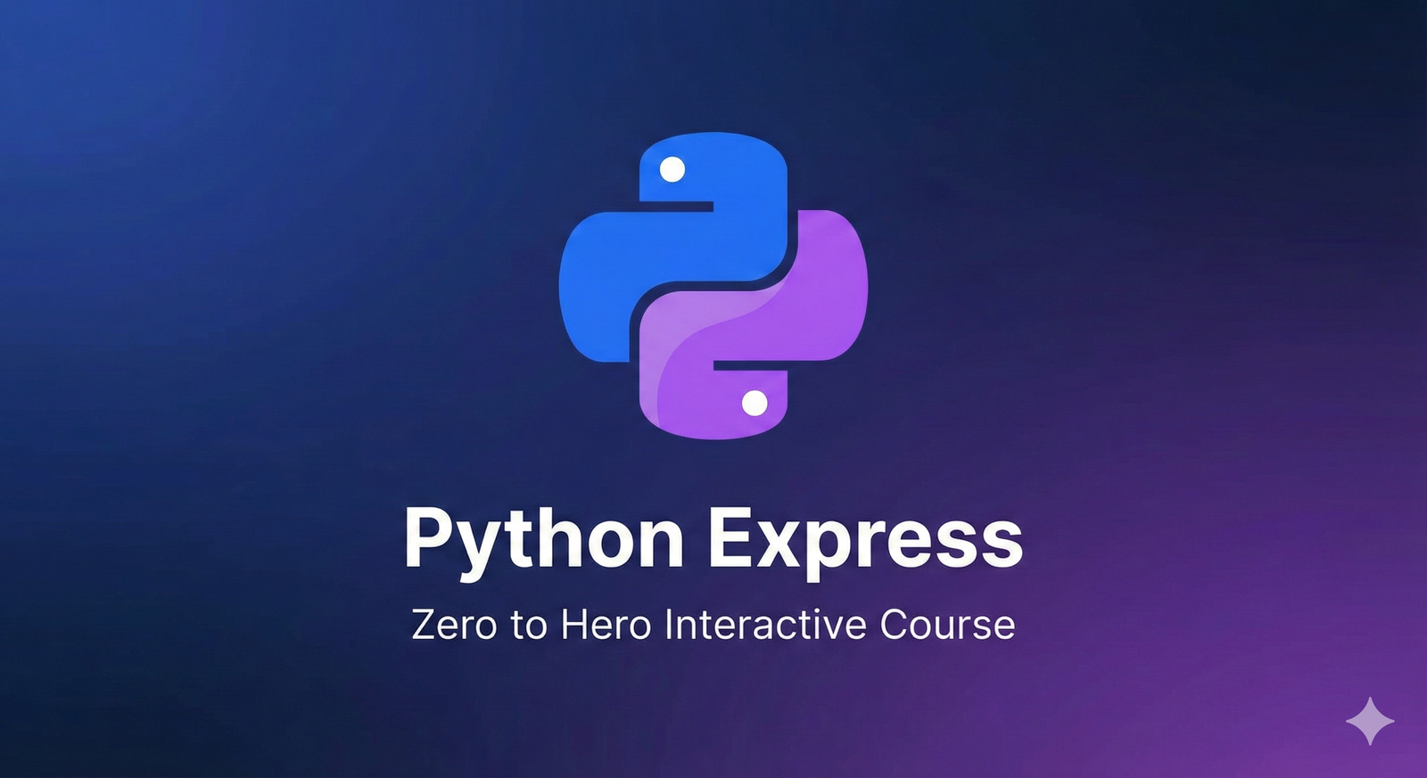 Python Express | Zero to Hero Interactive Course